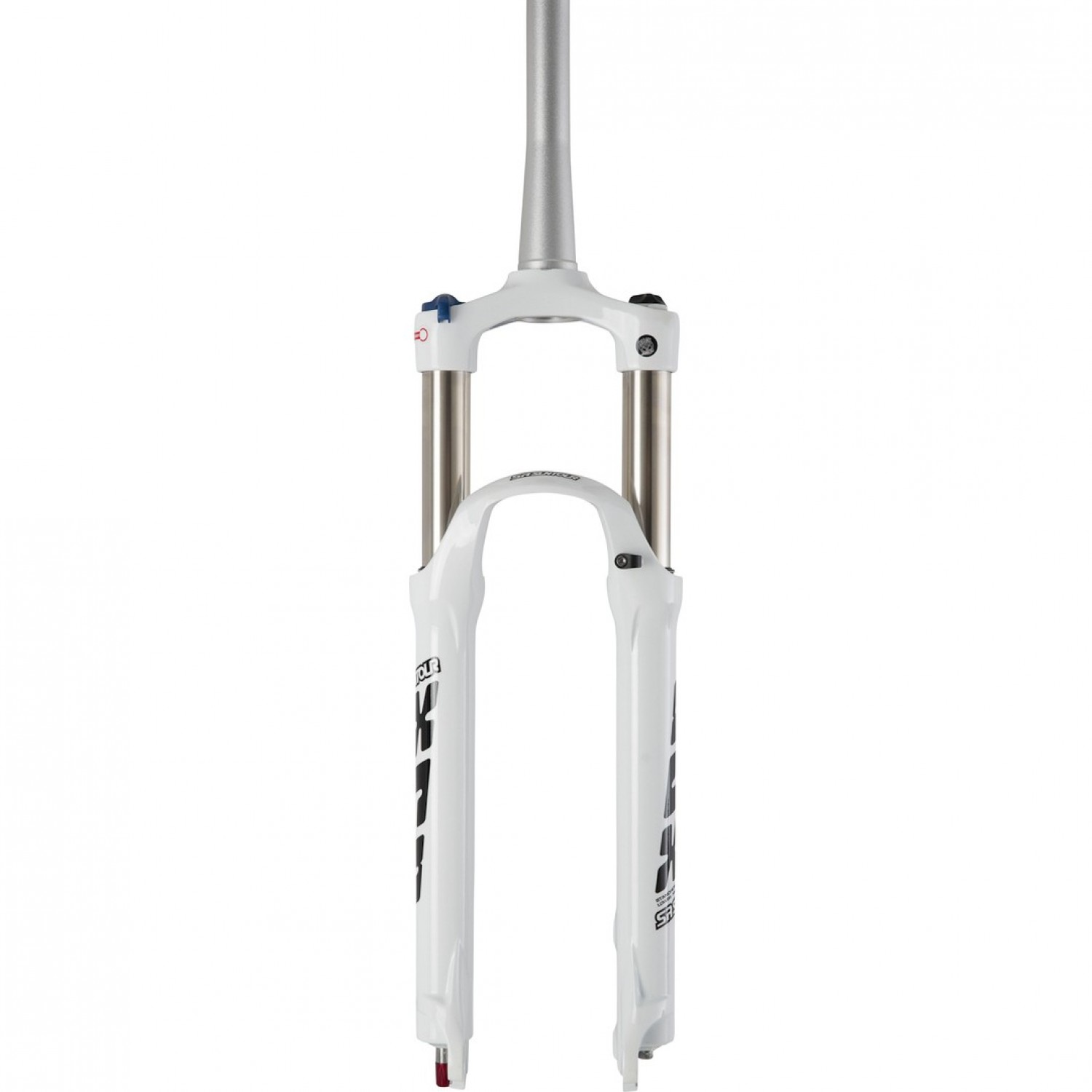 Вилка SUNTOUR SF14-XCR32-COIL LO DS 27.5" WHITE, шток 1-1/8", ход 100мм ...